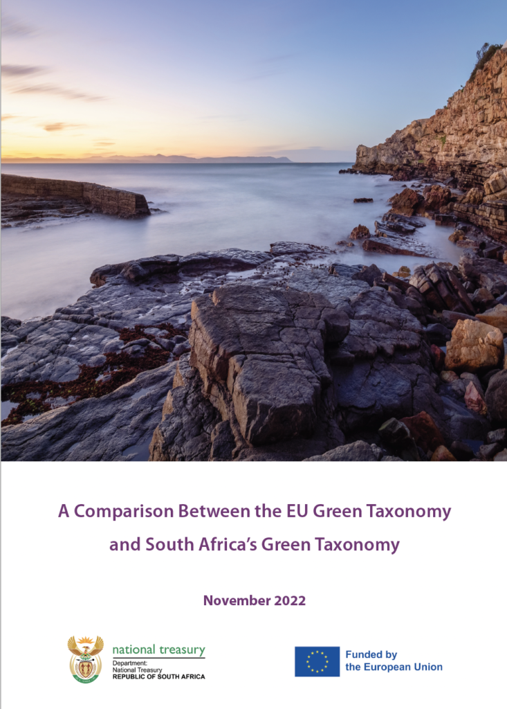 Taxonomy Working Group | South Africa Sustainable Finance Initiative
